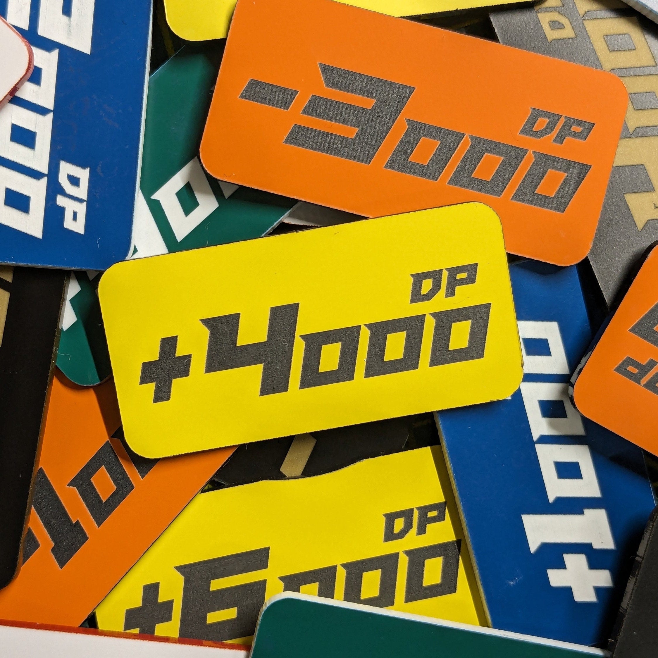 Digimon TCG Damage Modifier Tokens - Any Number - Multiple Colour Comb ...